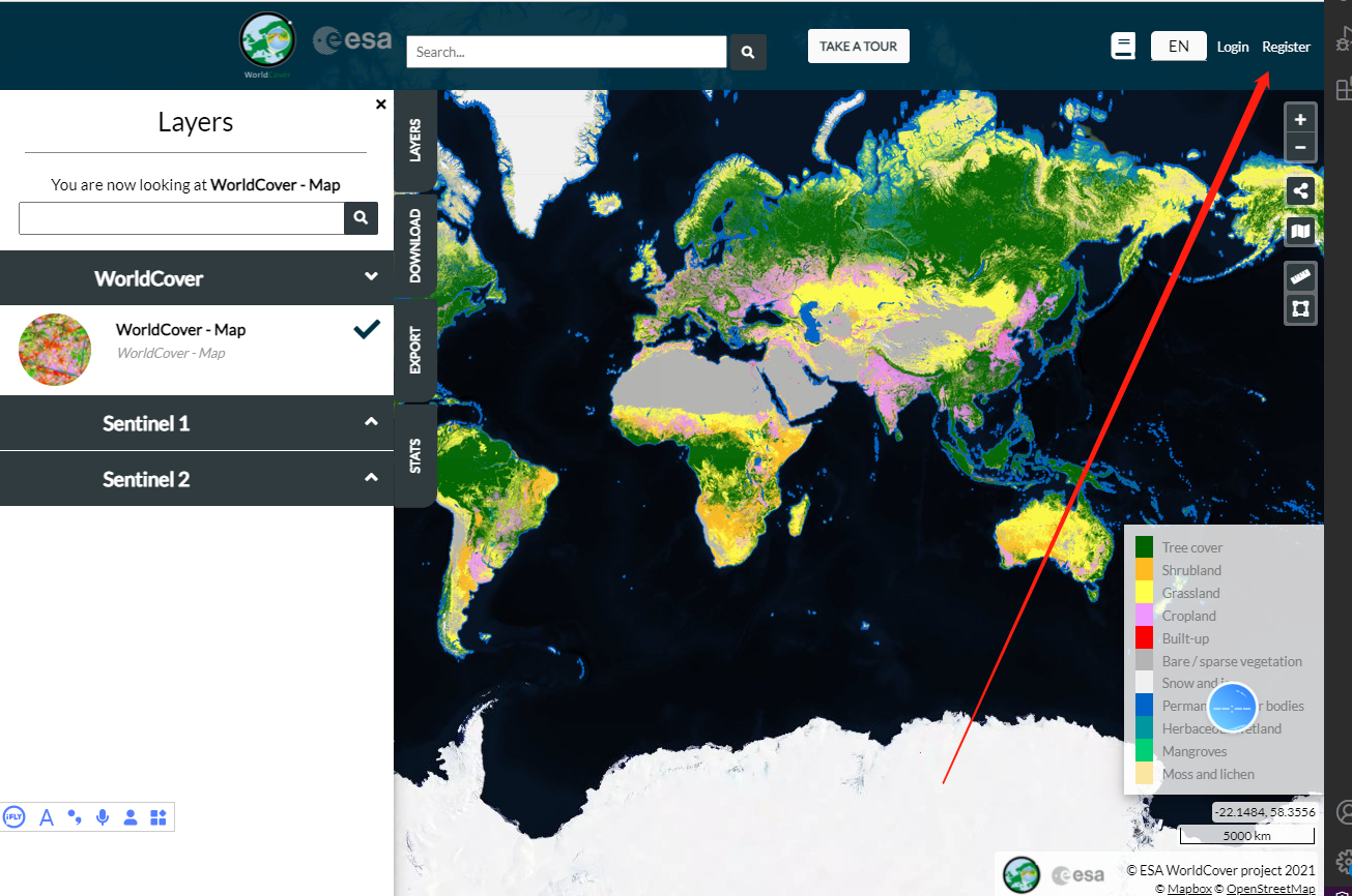 ESA_WorldCover_2020_10m | 地信遥感数据汇