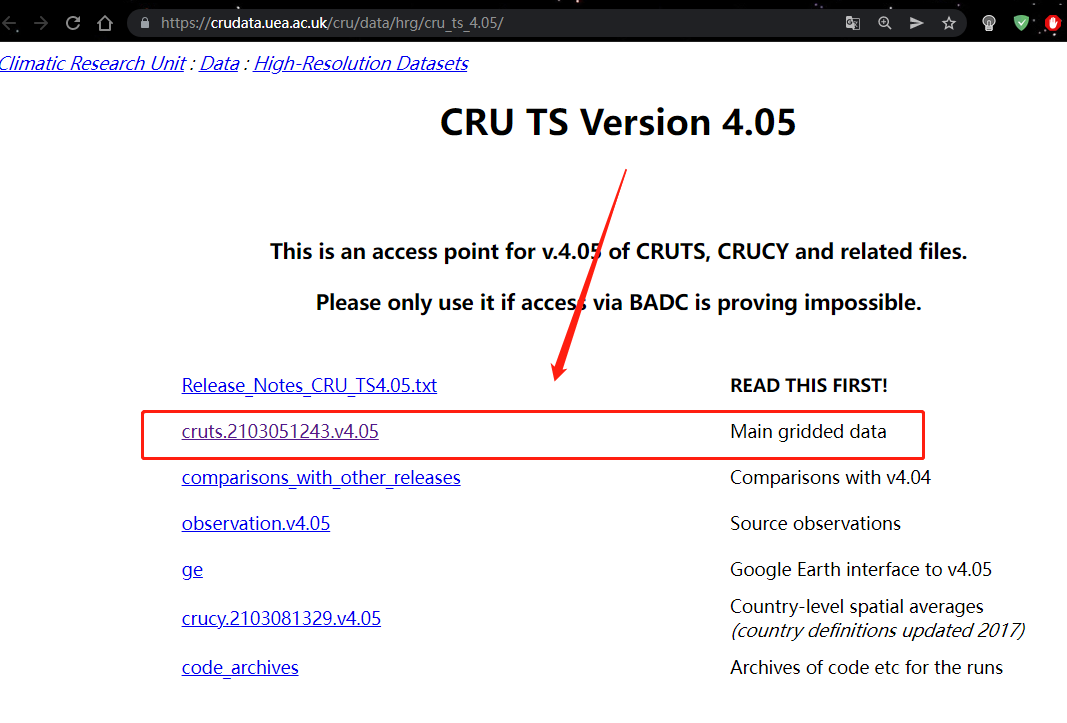 CRU_TS气象数据 | 地信遥感数据汇